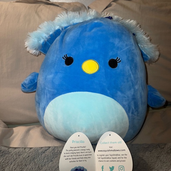 Squishmallows | Toys | Squishmallows Blue Bird Plush Toy | Poshmark